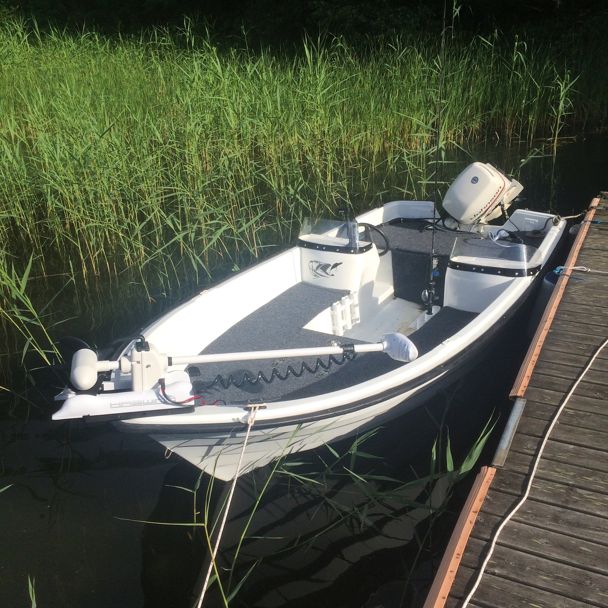 Spinnfiskebåt Crescent 430 med 35hp - Fiskesnack.com - För oss bakom ...